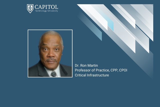 Professor of Practice Dr. Ron Martin to Attend Conferences on AI and Critical Infrastructure ...
